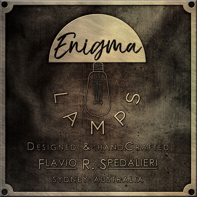 Enigma Lamps - Unique Bespoke Lamp Collection By Flavio R. Spedalieri